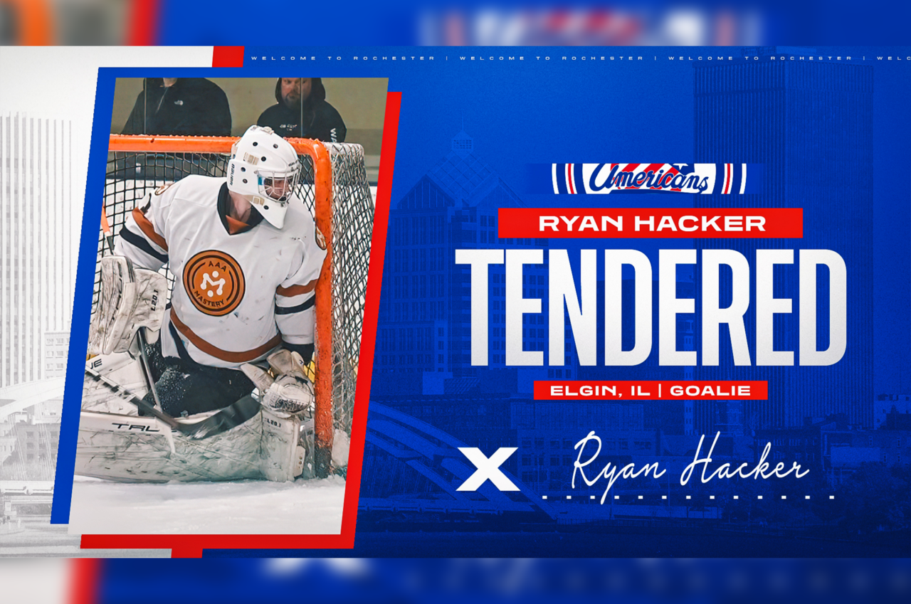 NEWS: The Rochester Jr. Americans Tender Goalie Prospect Ryan Hacker ...