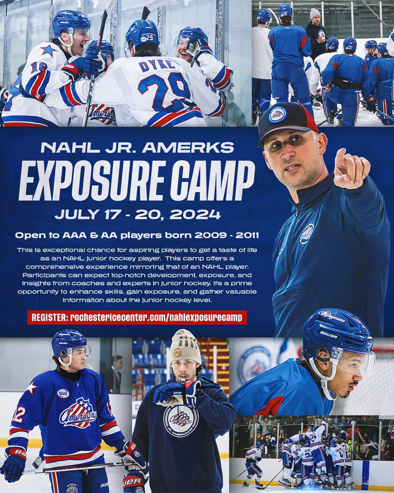 Hockey Camps - Rochester Jr. Americans