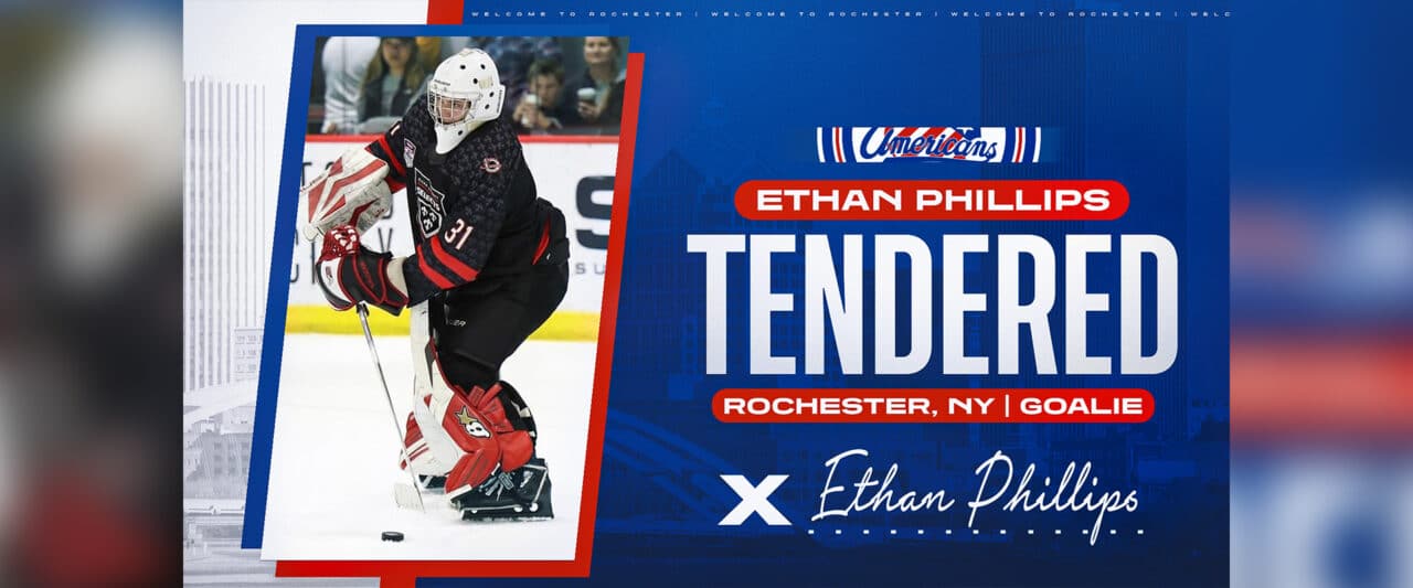 NEWS: Rochester Jr. Americans Sign Goalie With Major Upside: Ethan ...